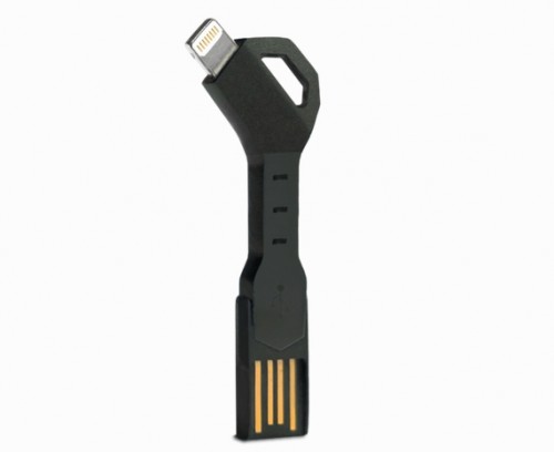 CHARGEKEY: Lightning Charging Cable that Fits on Your Keychain ...