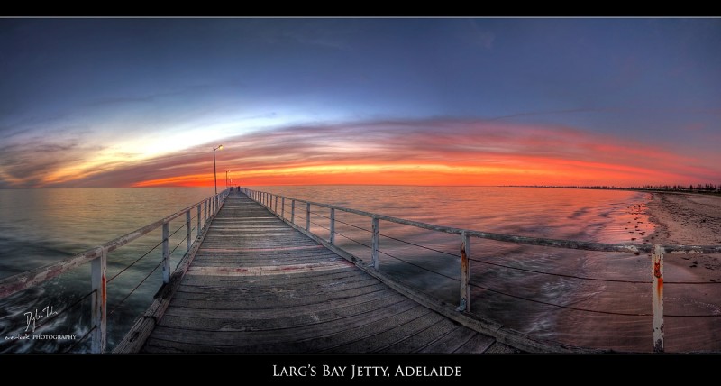 Photo of the Moment: Twilight Over Larg's Bay, Adelaide — Vagabondish