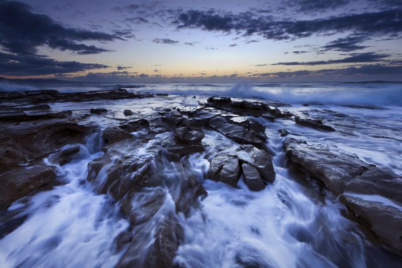 Photo of the Moment: The Endless Cascades at Bellambi Beach, Australia ...